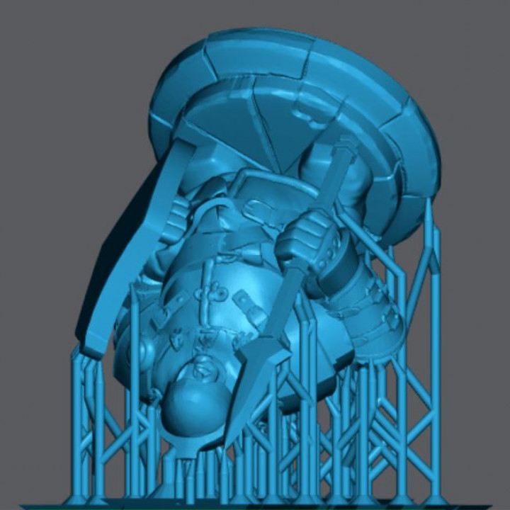 3D Printable Dwarf - Iron Legion Guard by 2moronic miniatures