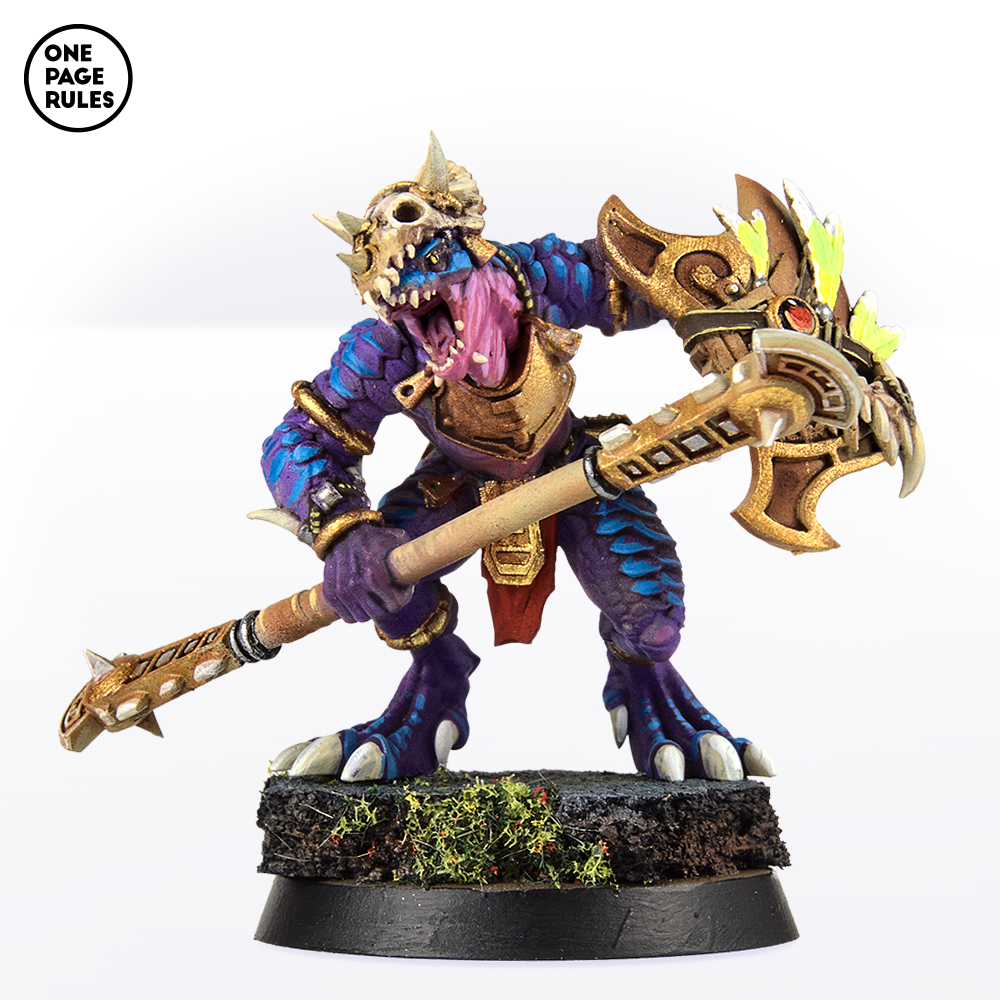 3D Print of Saurian Guardians - Saurians by onepagerules