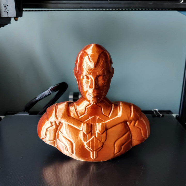 3D Printable Vision Bust by Ben