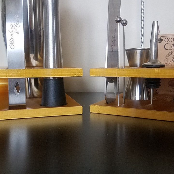 3D Printable Stand for Bartender Kit by cu de vaca