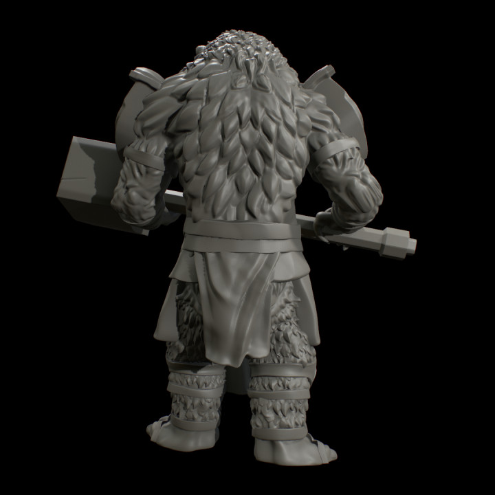 3D Printable Werebear 01 by Jeremy Smith