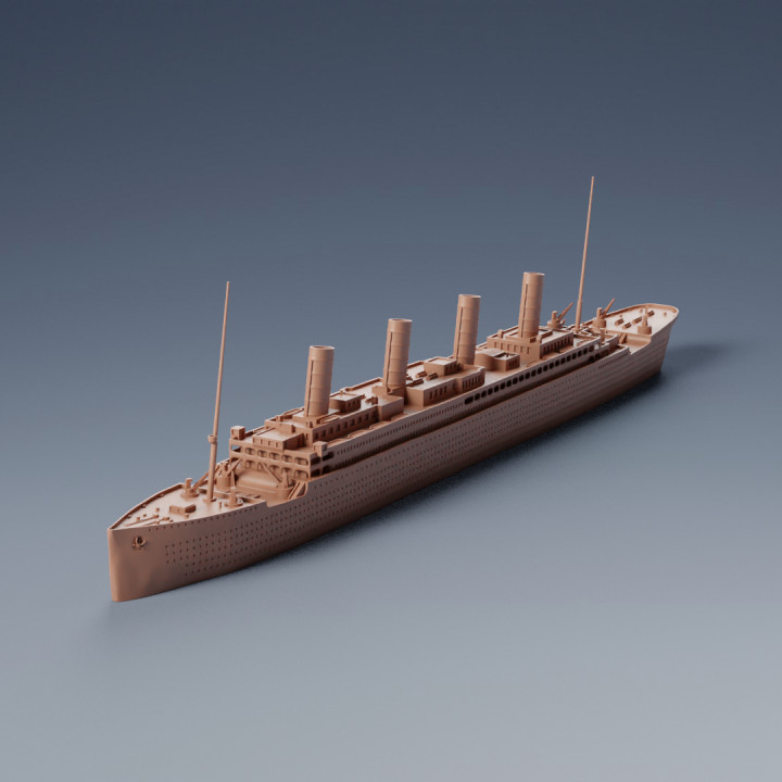 3D Printable WW2 Civilian Ships by Productions Diratia