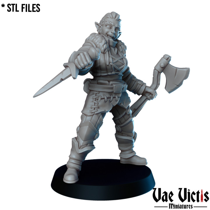 3D Printable The Elf bandit by Vae Victis Miniatures