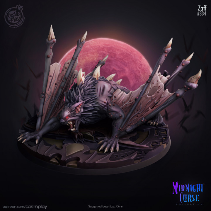 3D Printable Zaff (Pre-Supported) by Cast n Play