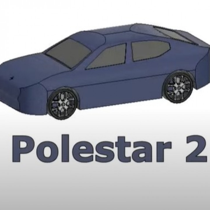 3D Printable Polestar 2 by Creative Electronics
