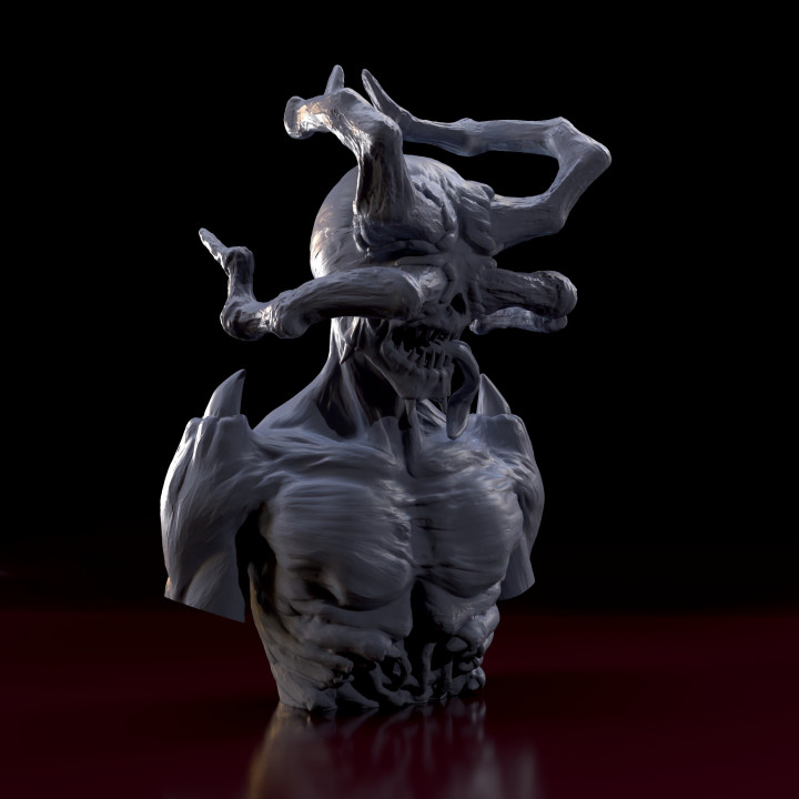 3D Printable Demon by h3LL creator