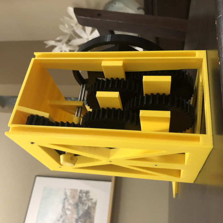 3D Printable Whitworth Style Millionth Measuring Machine by Levi Giesbrecht