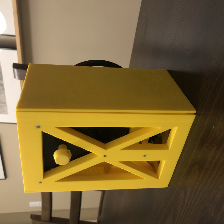 3D Printable Whitworth Style Millionth Measuring Machine by Levi Giesbrecht