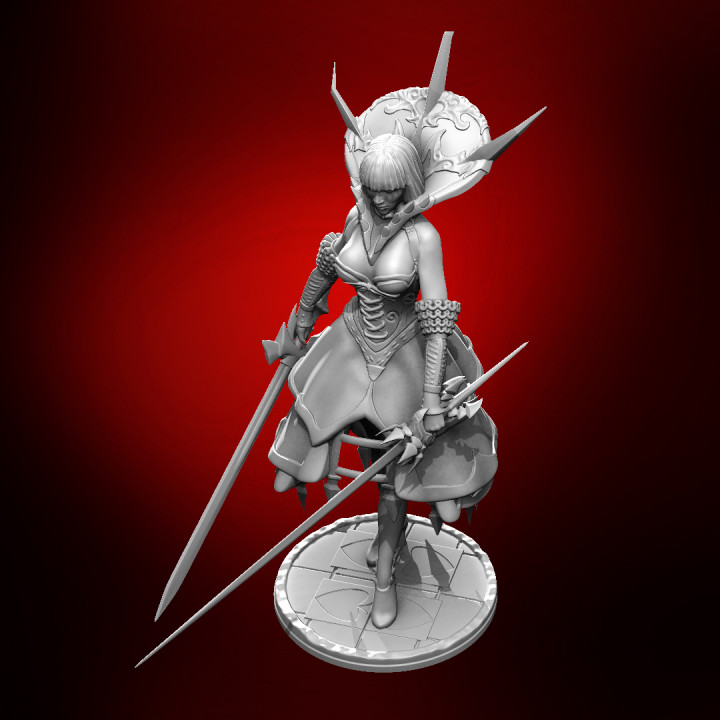 3D Printable Mage, Bard, Vampire and Witch 110 mm Bundle by ...