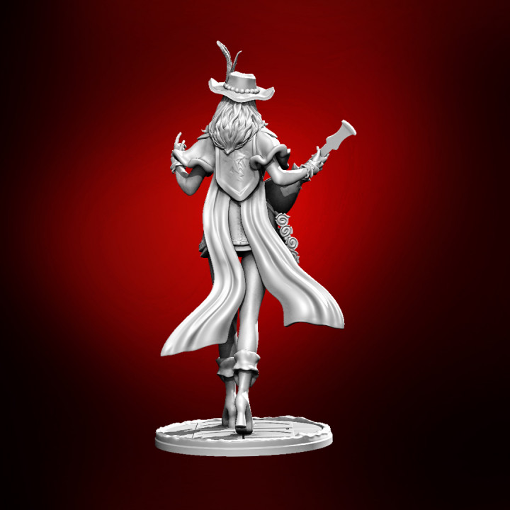 3D Printable Mage, Bard, Vampire and Witch 110 mm Bundle by ...