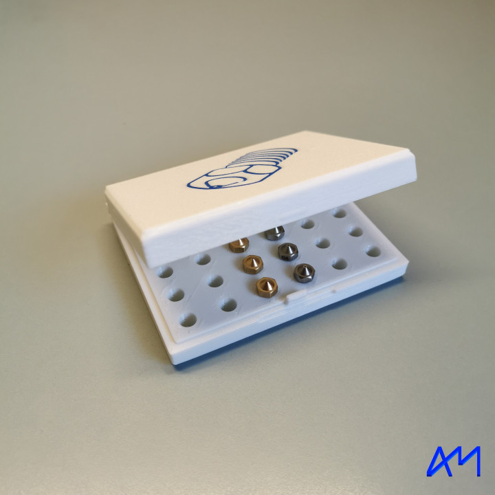 3D Printable Nozzle box by Andrea Montalti
