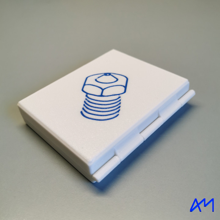 3D Printable Nozzle box by Andrea Montalti