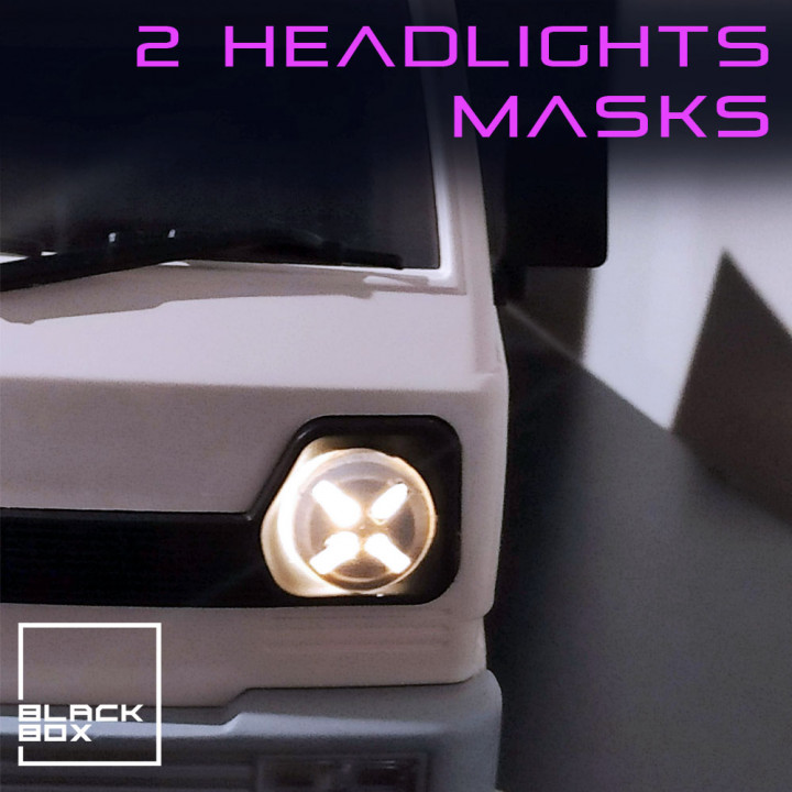 3D Printable WPL D12 RC Complete Bodykit Widebody and WING by black-box ...