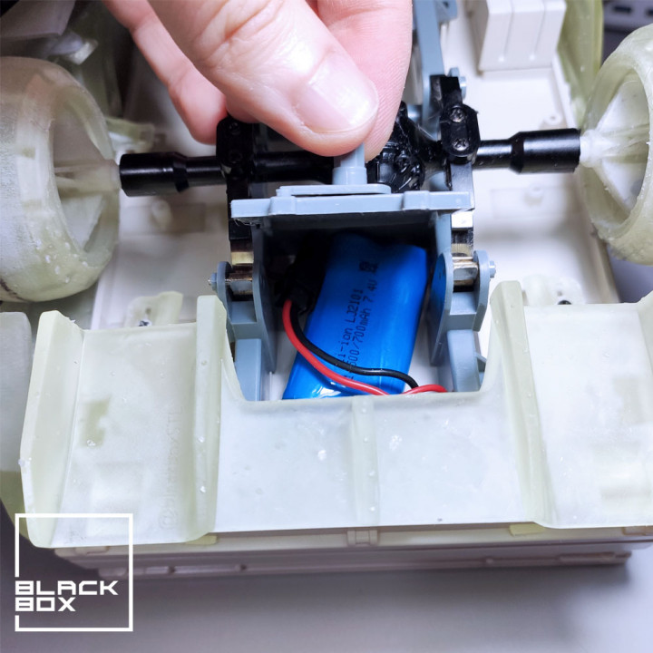 3D Printable WPL D12 RC Complete Bodykit Widebody and WING by black-box ...