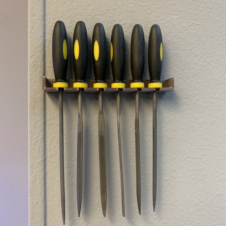 3D Printable MINI FILE HOLDER by Peter Speaks