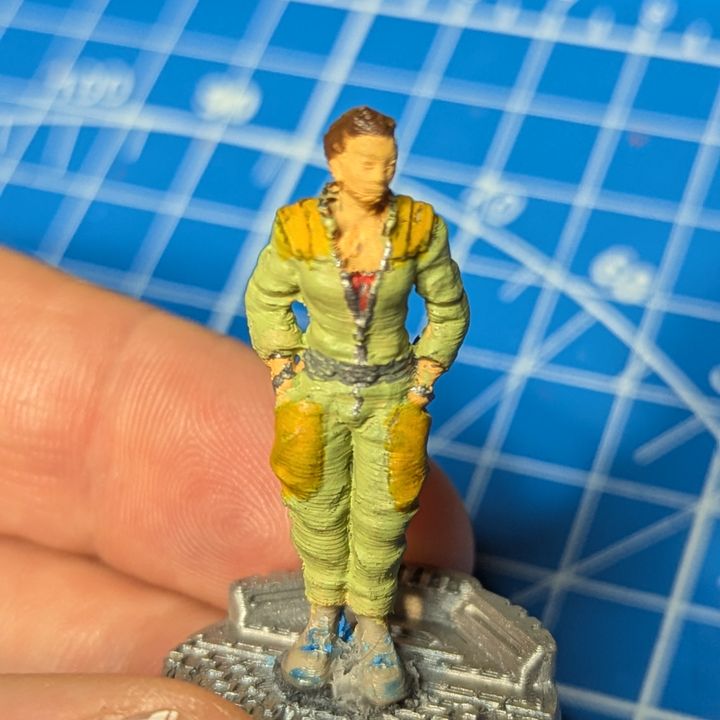 3D Print of Sleipnir Crew Kimiko Pack by User2501