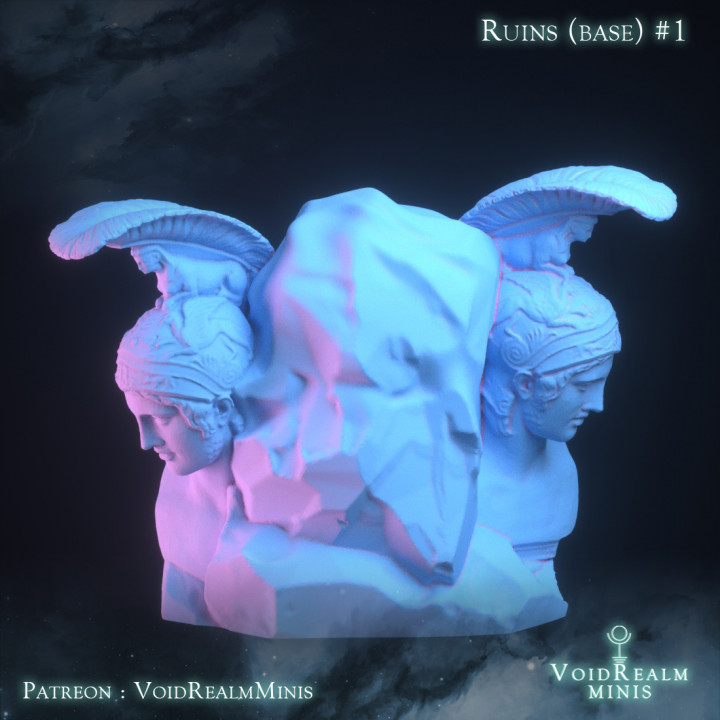 3D Printable Harpy Base by VoidRealm Minis