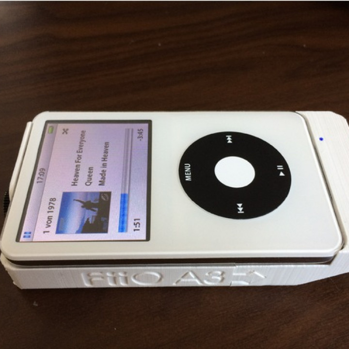 3D Printable iPod Video FiiO A3 / E11 Case by Frank