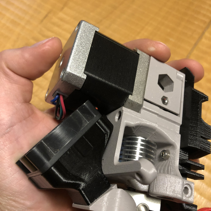 3D Printable nozzle 40mm fan adapter for Prusa I3MK3s by Panzeri Andrea