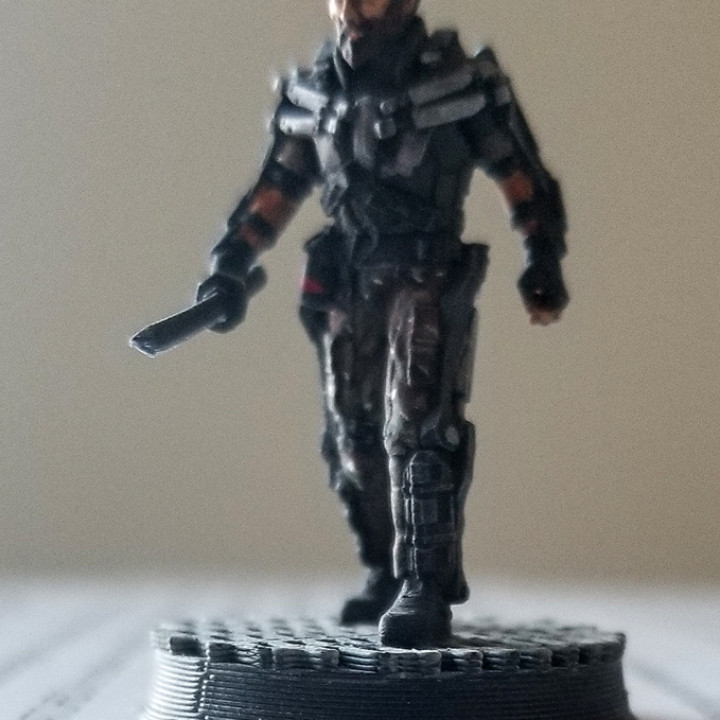 3D Printable Agent_Kruger_Exo by FComin