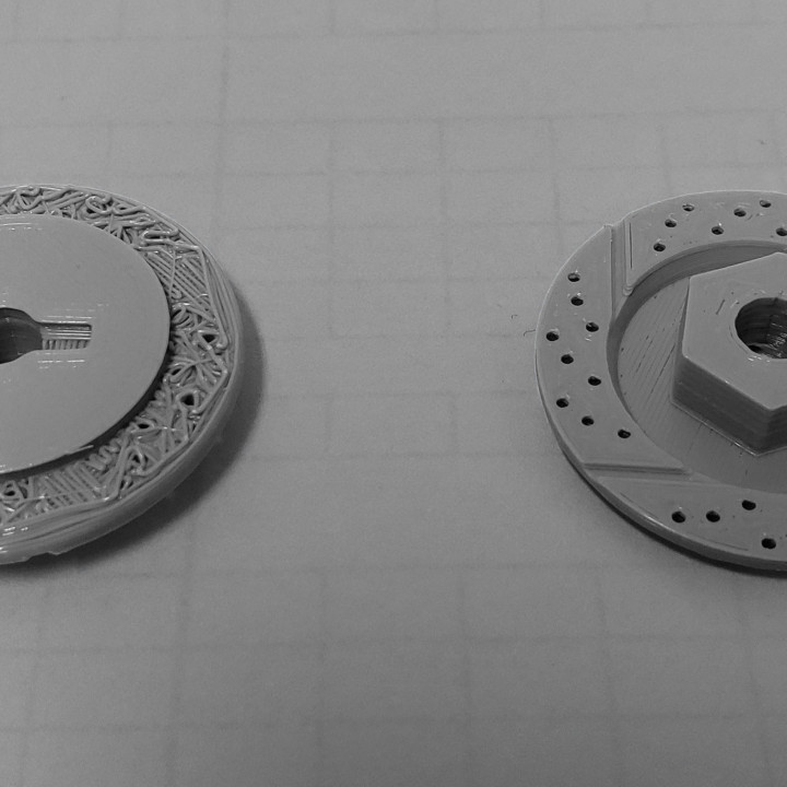 3D Printable 1/10 WHEEL ROTOR by Jose Miranda