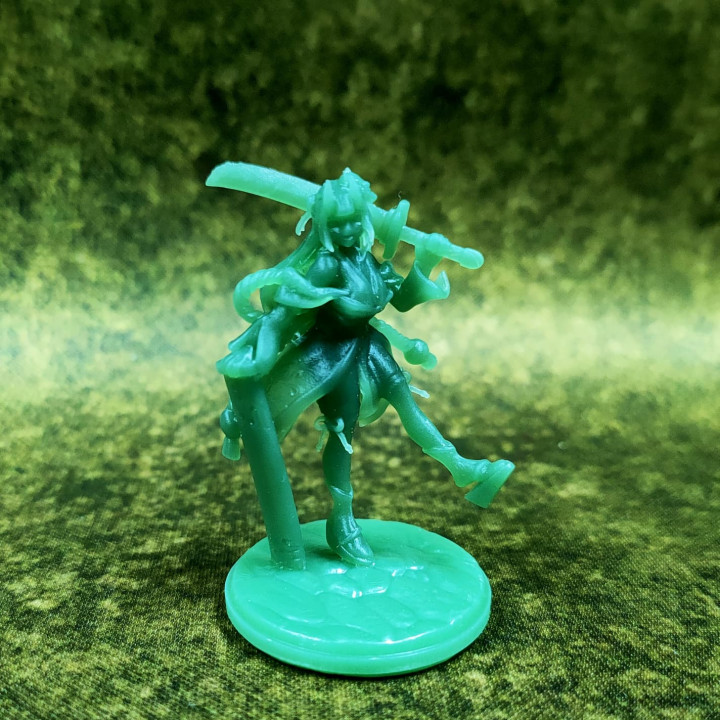3D Printable oni princess by Village's Hope Miniatures