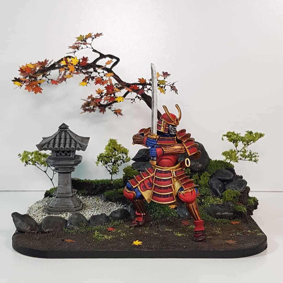 3D Printable samurai miniatures by Village's Hope Miniatures