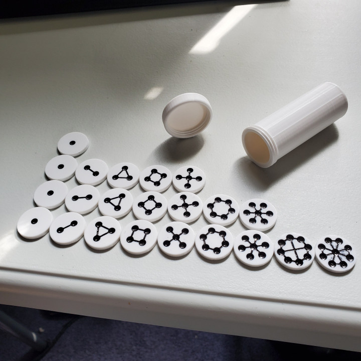 3D Printable DnD Spell Slot Tokens by The Juice