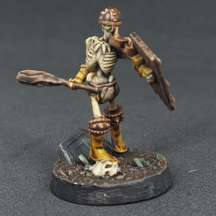 3D Printable Skeleton - Club C, Pre-Supported by ColossalMiniatures