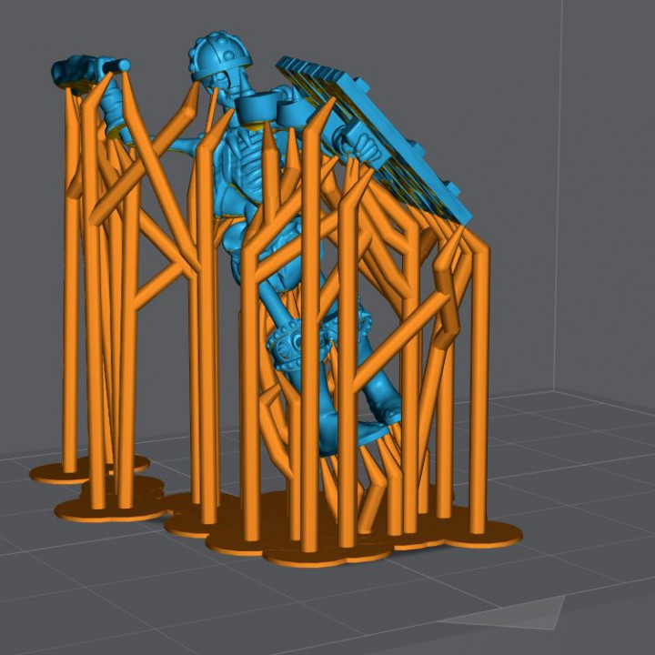 3D Printable Skeleton - Club C, Pre-Supported by ColossalMiniatures
