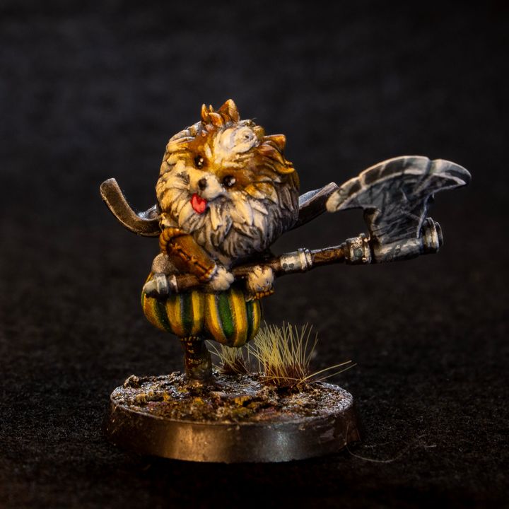 3D Print of Beau The Pomeranian Swarm Ranger by MeanChristine