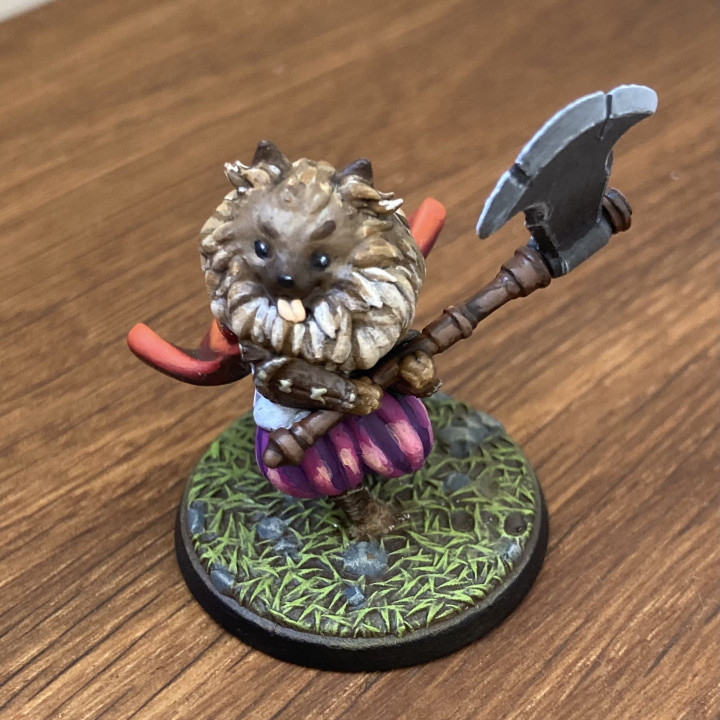 3D Print of Beau The Pomeranian Swarm Ranger by felinescubicle