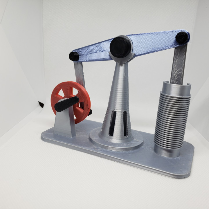 3D Printable Beam Engine by Jake Warner