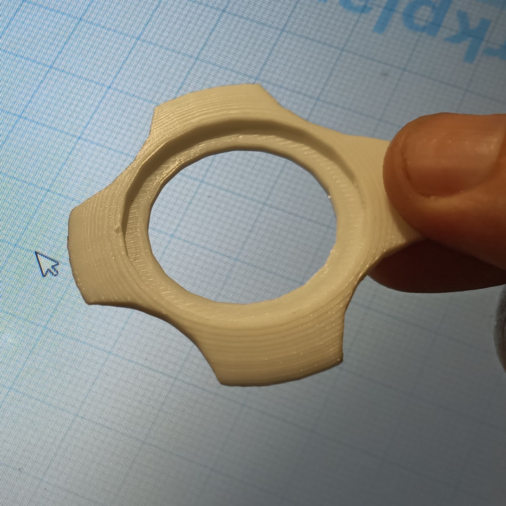 3D Printable Fantasy Football Ball Token by Michael Thomson