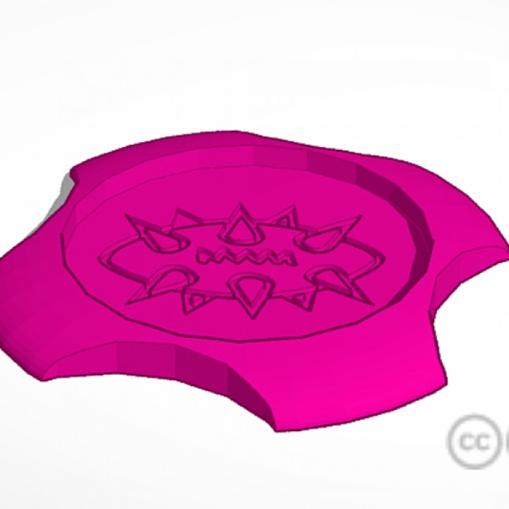 3D Printable Fantasy Football Ball Token by Michael Thomson