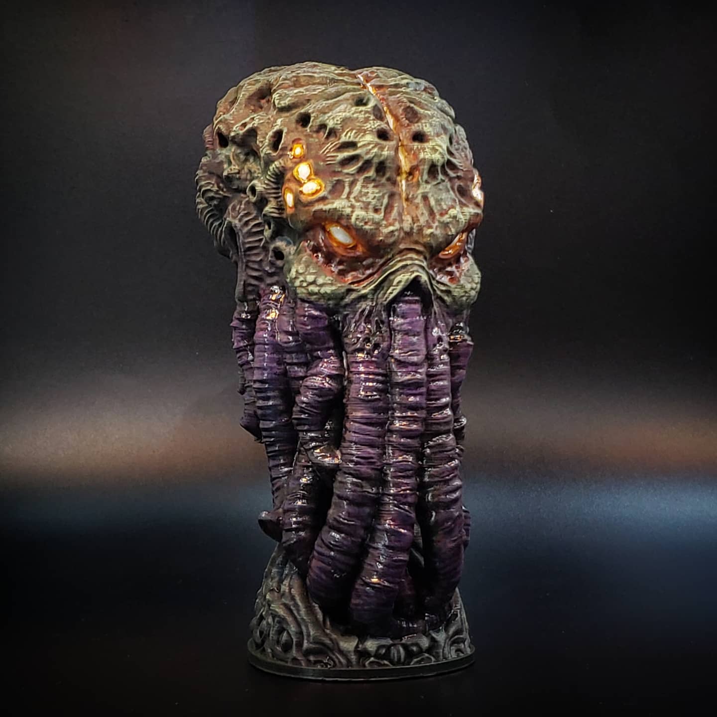 3D Print of Cthulhu Head (Pre-Supported) by DystopiaMatt