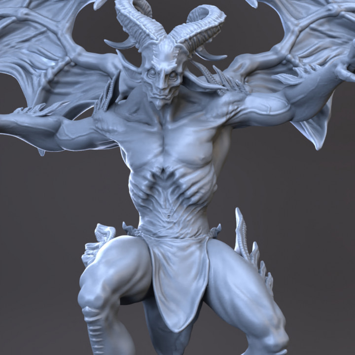 3D Printable Gargoyle by 3DprintingRealms