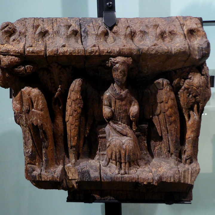 3D Printable Medieval wood carving by David Fletcher