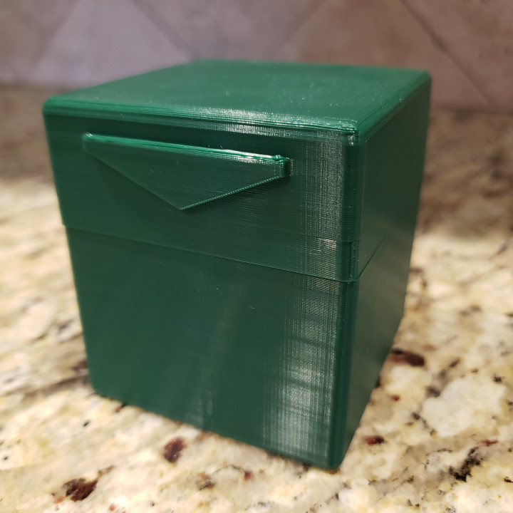 3D Printable Beat Saber Box Cube by Cooper Swindle