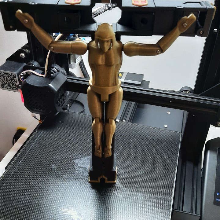 3D Print of Jesus Mecha Christ by visaez
