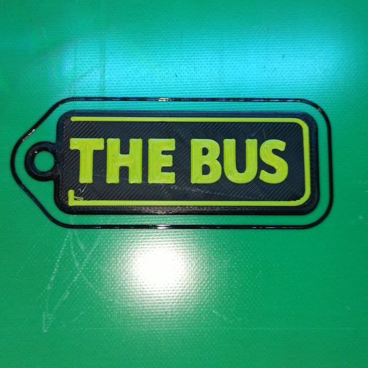 3D Printable The Bus (TML Studios) - Keychain - Schlüsselanhänger by W. P.