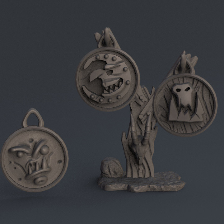 3D Printable Shield waaagh by AtisboStudios