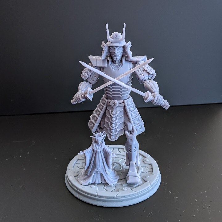 3D Printable Samurai Combat Robots - Modular Minis - Tekano Corp ...