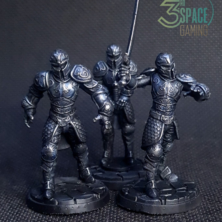 3D Printable Animated Armour Pack [Pre-Supported] by TytanTroll Miniatures