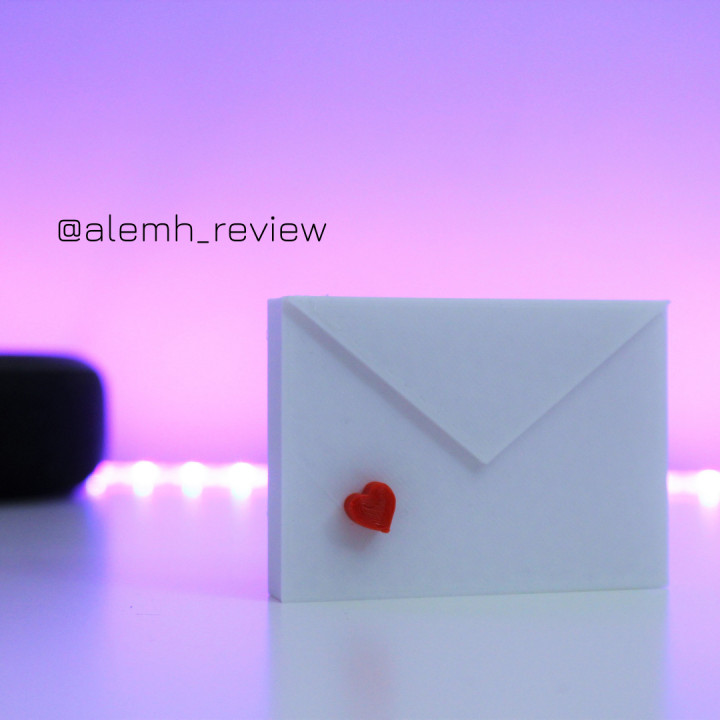 3D Printable LOVE MISSIVE by Alessandro Mandrich