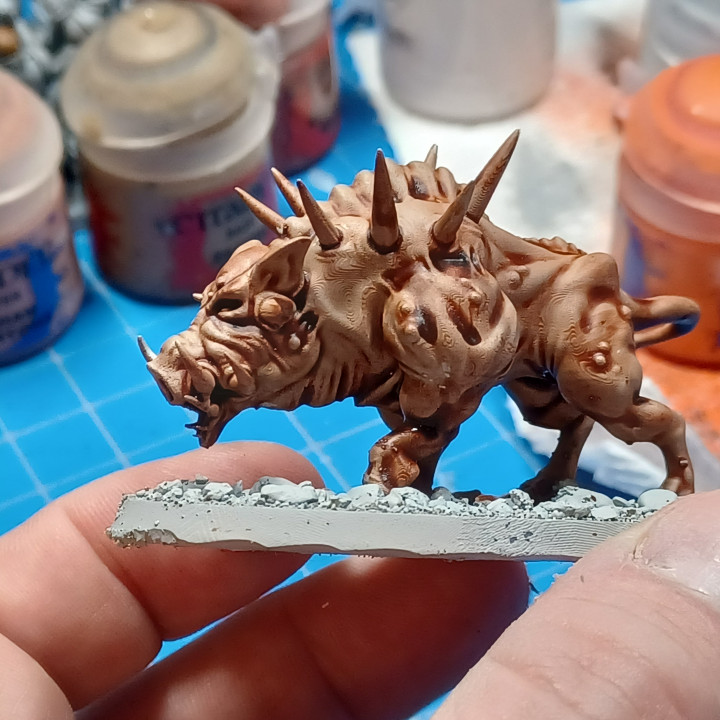 3D Printable 3 Razorboars by Stand'Art Painting