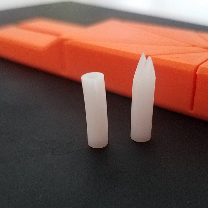 3D Printable PTFE Cutter by cu de vaca