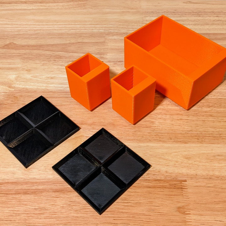 3D Printable Modular Drawer Containers by Tadres Machines