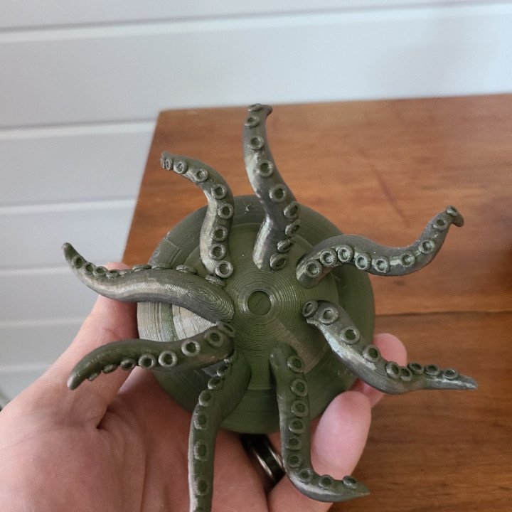 3D Printable Echo Dot V3 and V2 Octostand by Tim Dakin