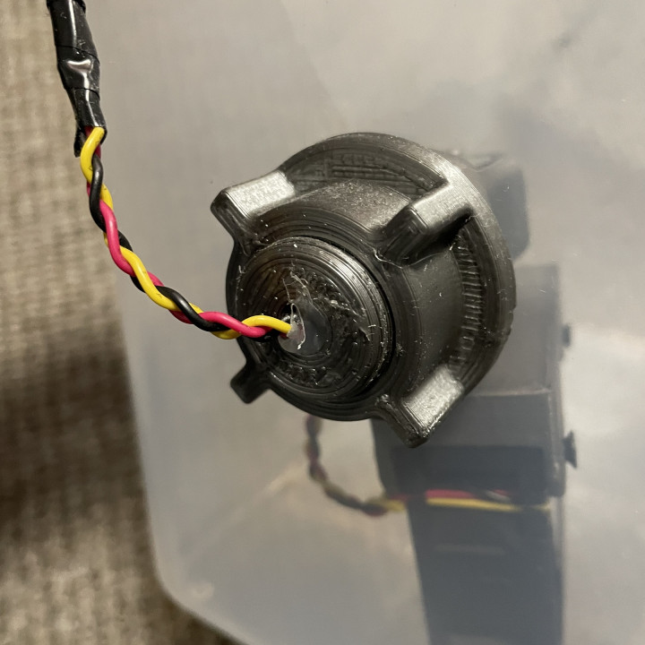 3D Printable Acetone vapor chamber for ABS - vent holder by Tomasz 3D Printable Acetone vapor chamber for ABS - vent holder by Tomasz